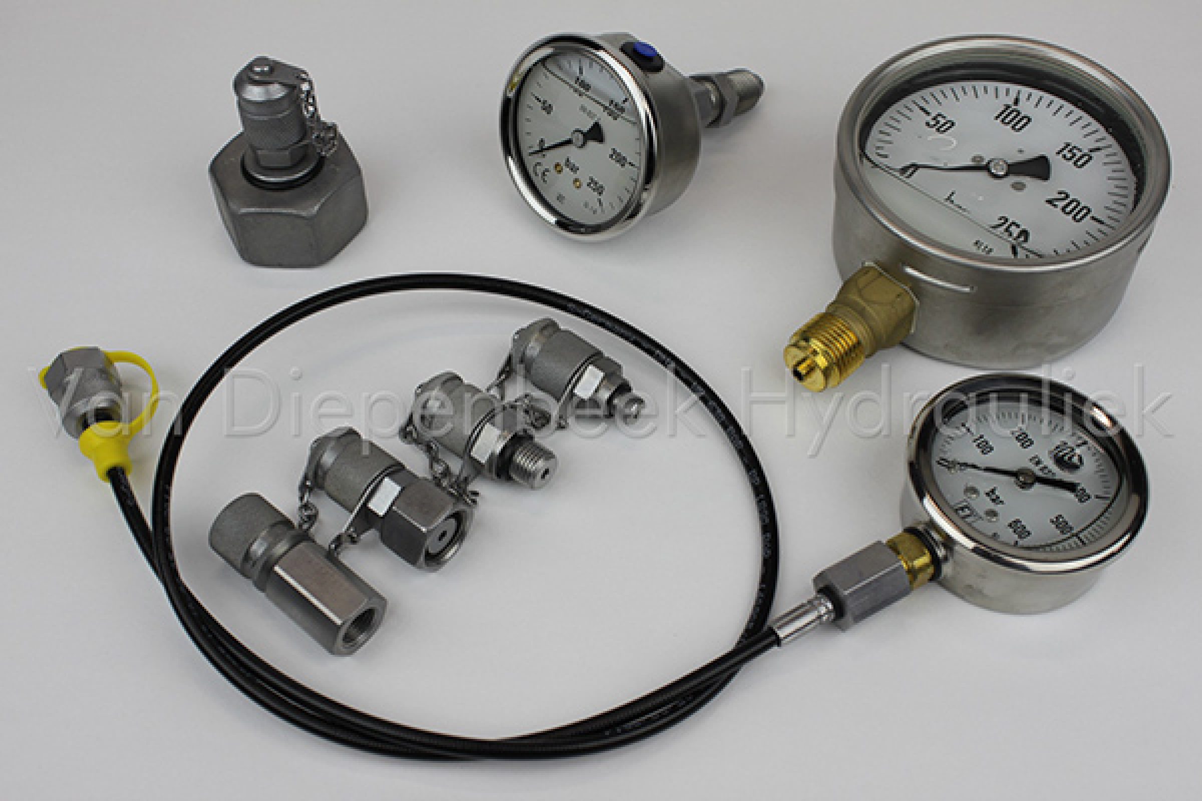 Manometers en meetkoppelingen - Van Diepenbeek
